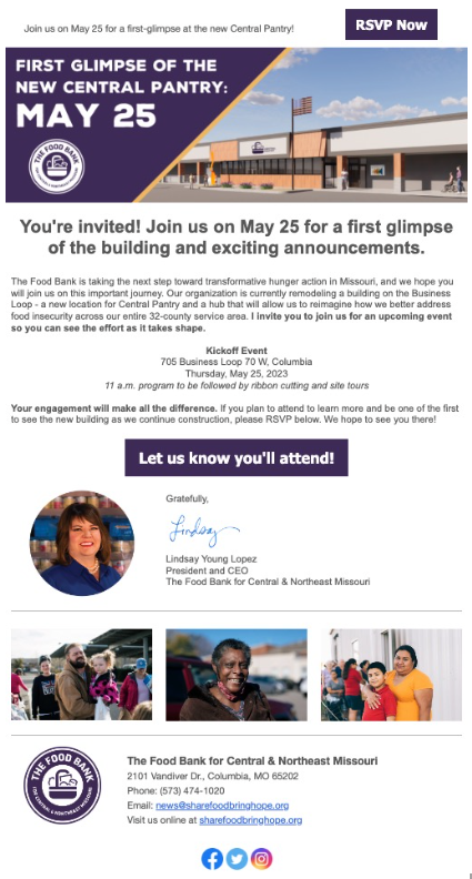 Nonprofit email examples: Inspiration before your next send