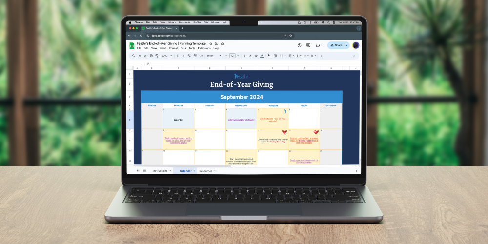 The nonprofit fundraising calendar for maximizing EOY donations